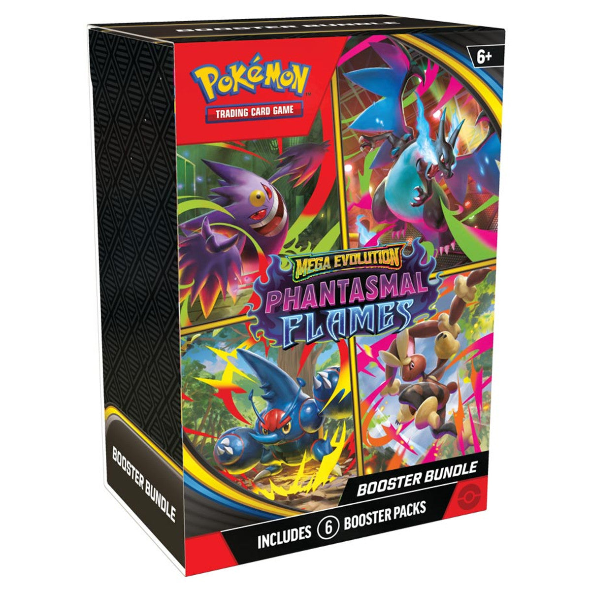 Pokémon TCG: Mega Evolution 2: Phantasmal Flames: Booster Bundle ...