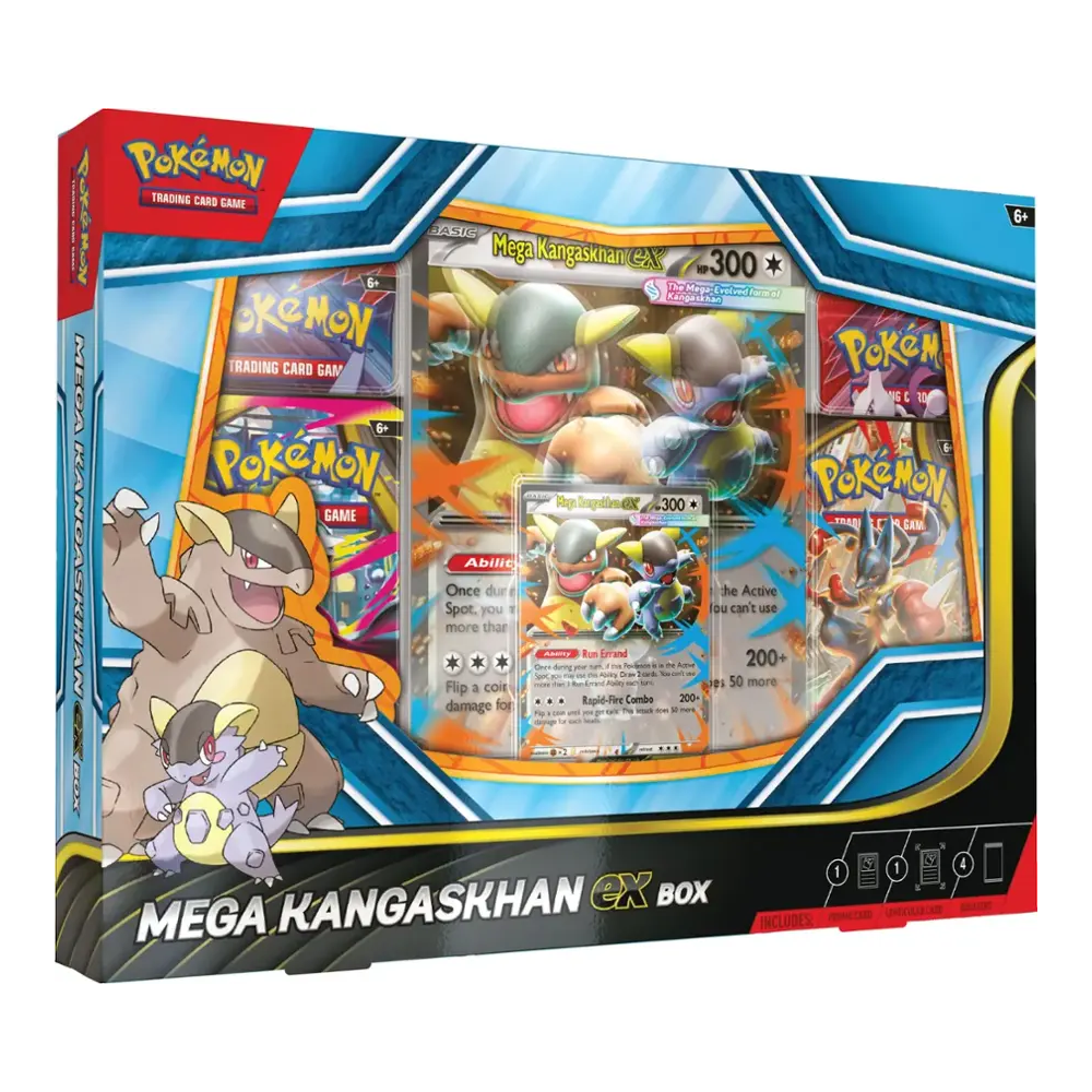 Pokémon TCG: Mega Kangaskhan ex Box – Collectors Row